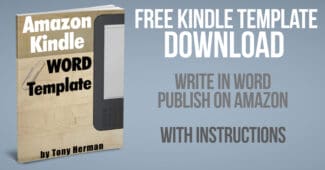 Kindle E-book Template Free Download, Free Kindle Word Template
