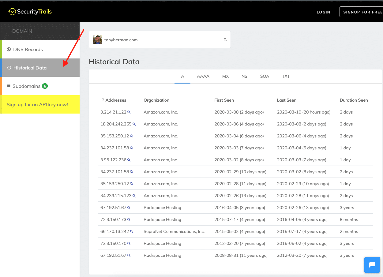 How to Check Where Your Domain is Being Hosted | TonyHerman.com