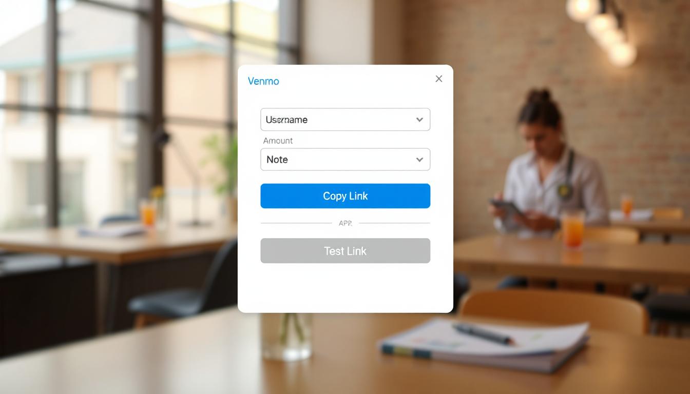 How to SHARE/SEND a VENMO Link to Someone - Online or Text Message