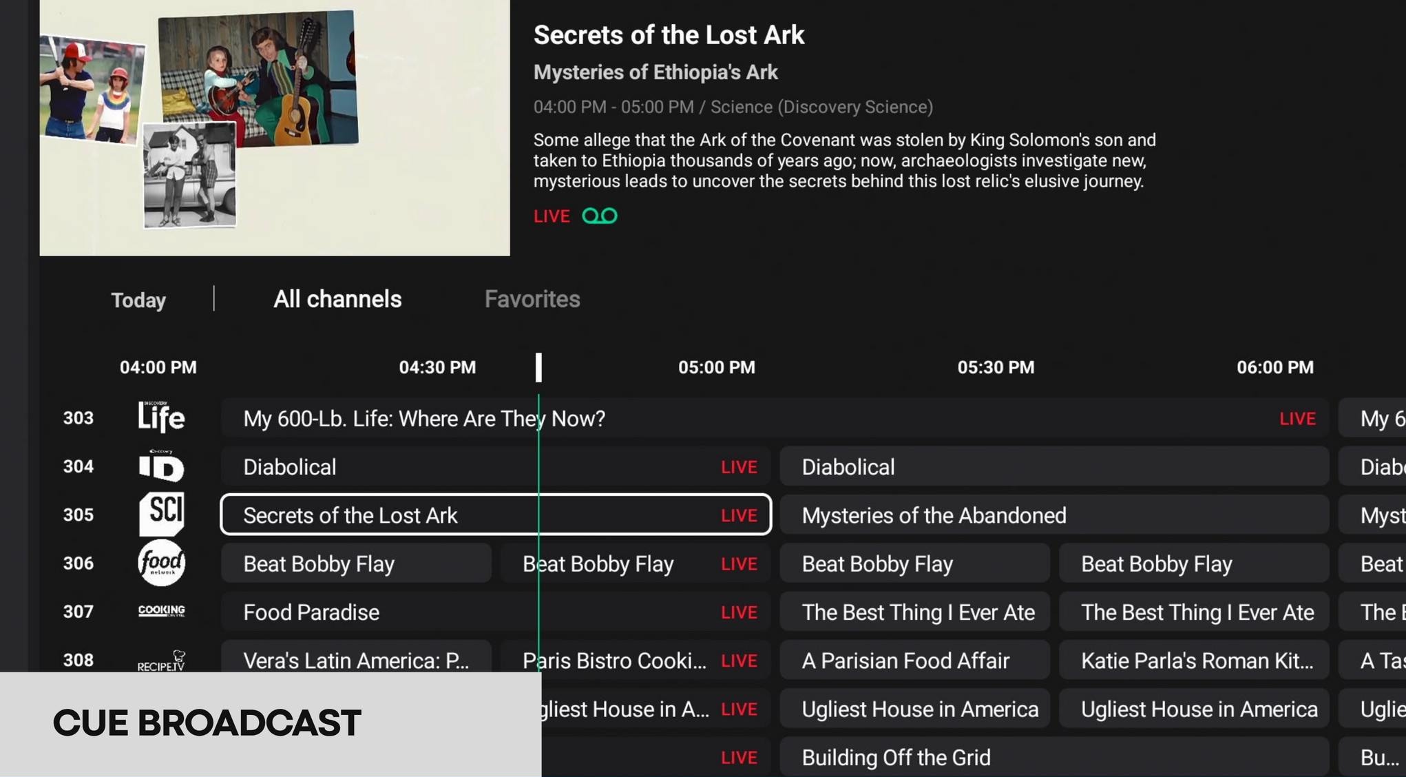 The New CUE Broadcast